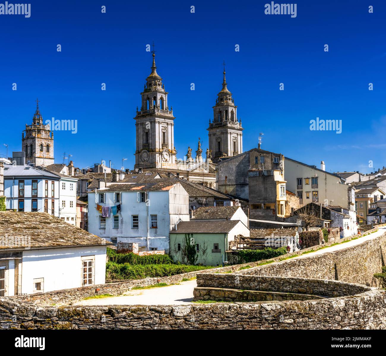 Lugo city province galicia hi-res stock photography and images - Alamy