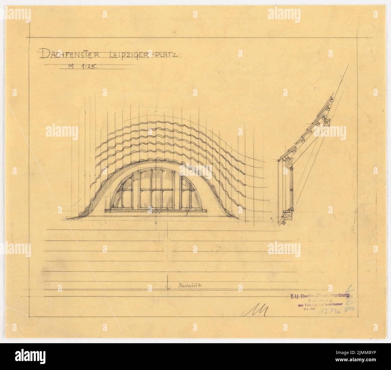 Messel Alfred (1853-1909), Wertheim, Leipziger Straße, Berlin. 3 ...