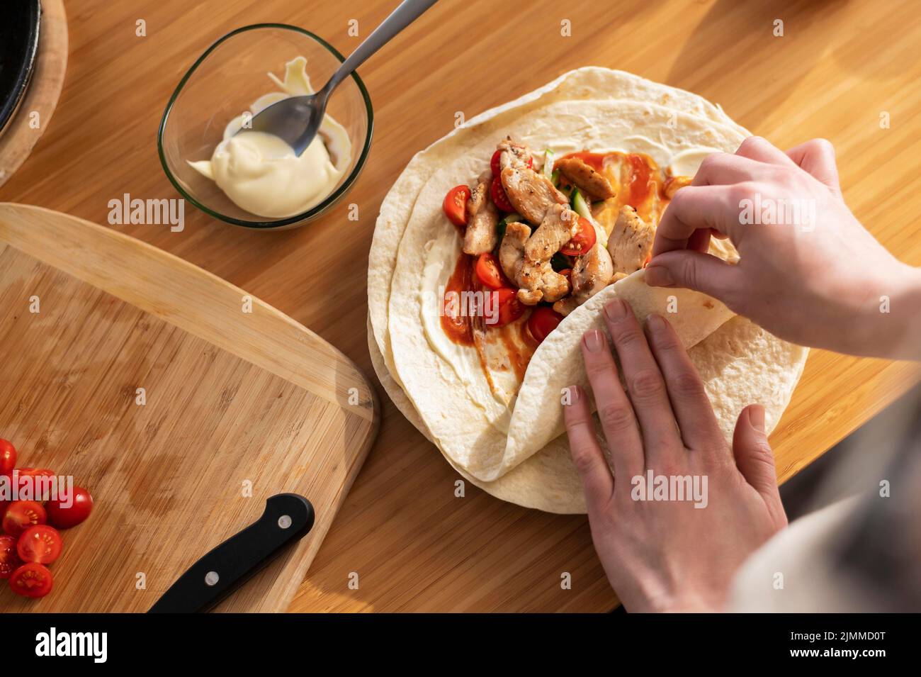 Close up caucasian man preparing hi-res stock photography and images ...