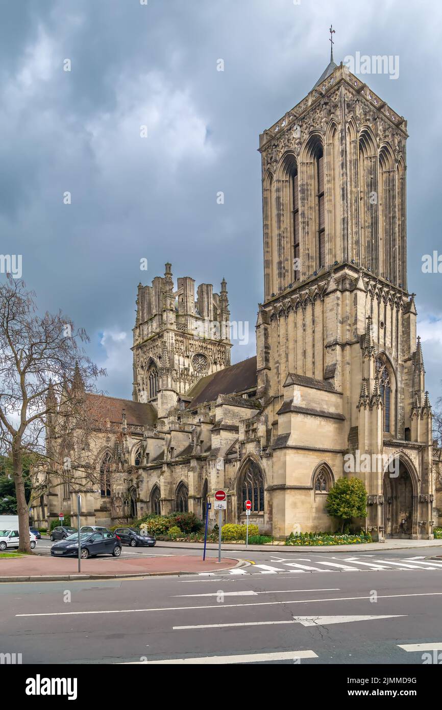 St John's Church, Caen, France Stock Photo - Alamy