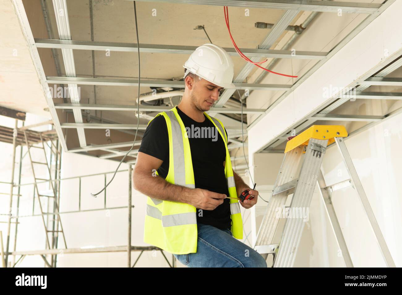 Construction measure hi-res stock photography and images - Alamy