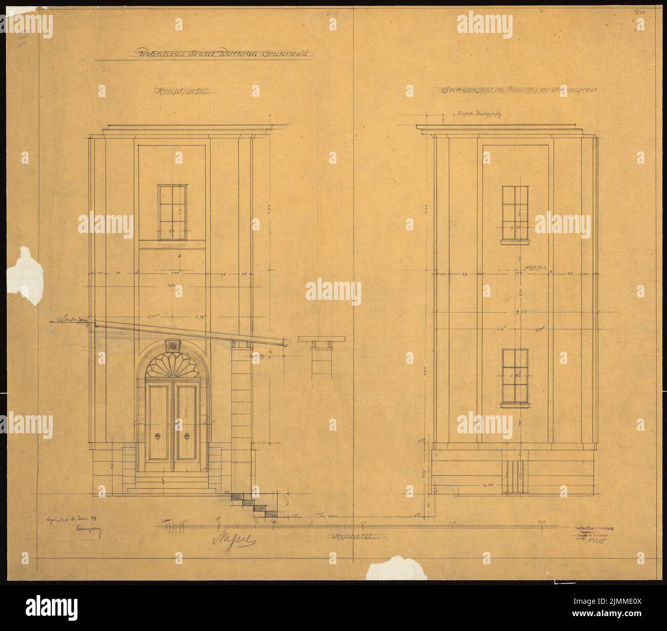 1853 seitenansicht hi-res stock photography and images - Alamy