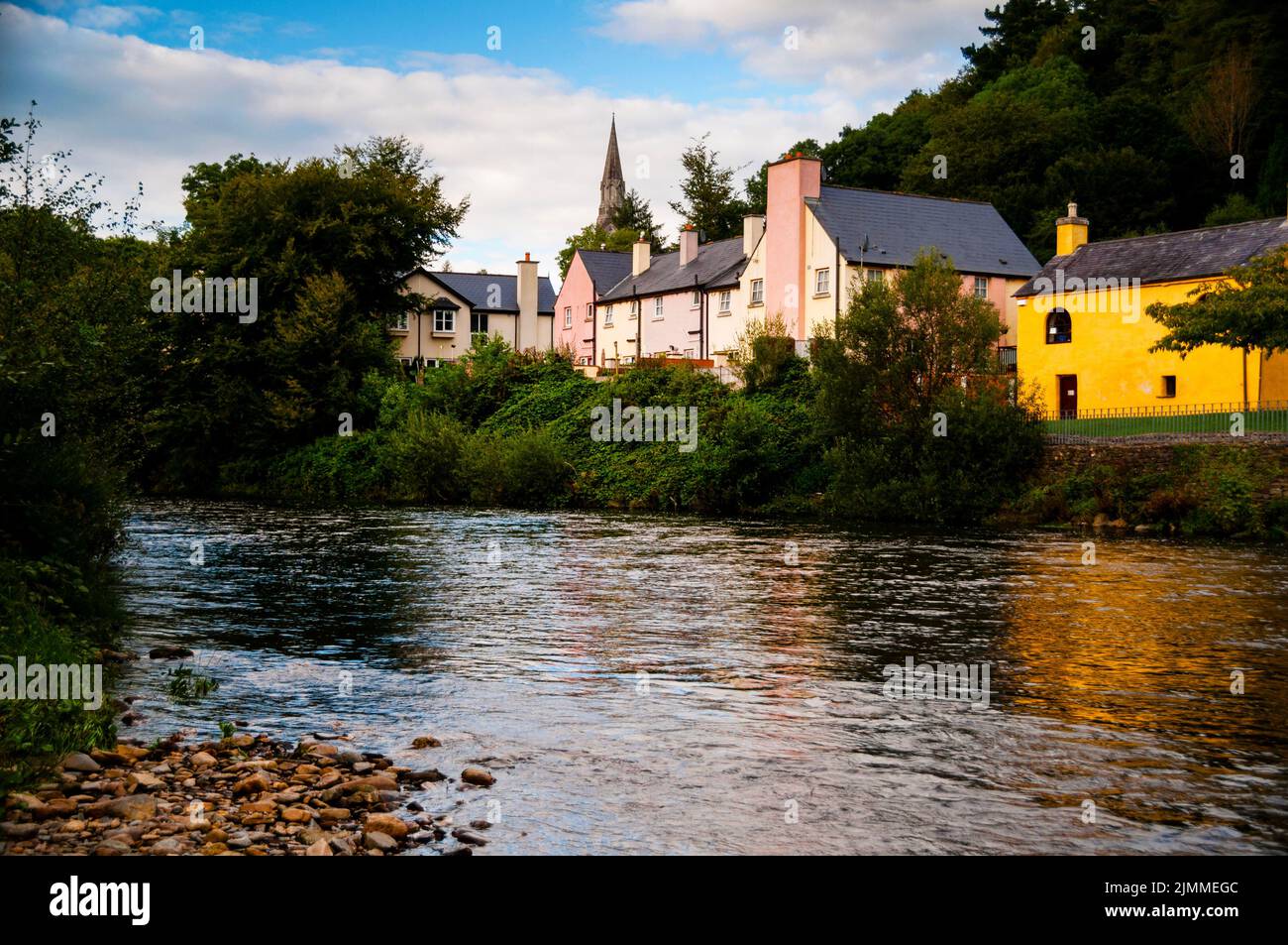 Steeple of French Gothic Saint Mary's and Saint Patrick's Catholic ...
