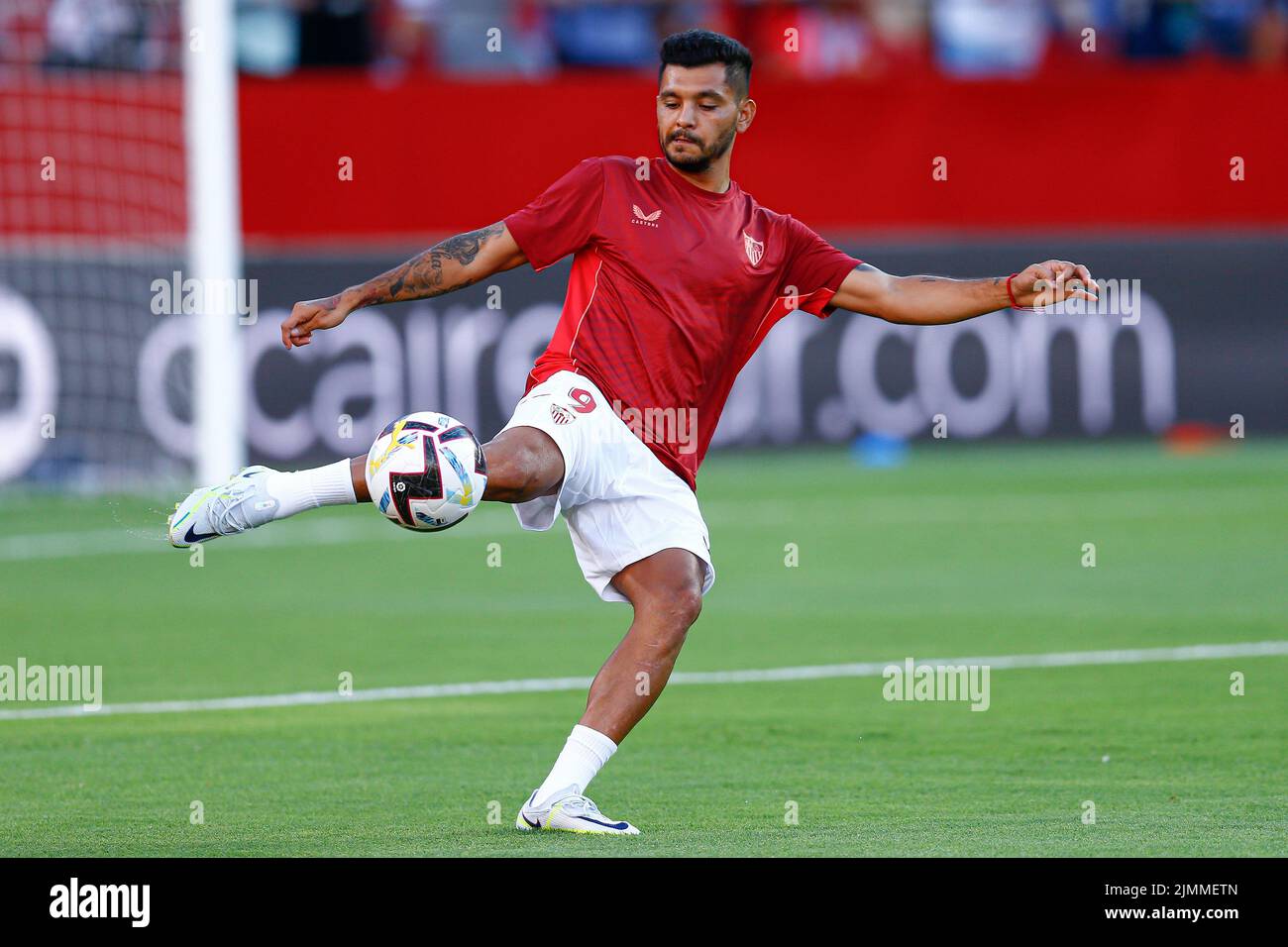 Jesus Manuel Tecatito Corona of Sevilla FC during the Antonio Trophy ...