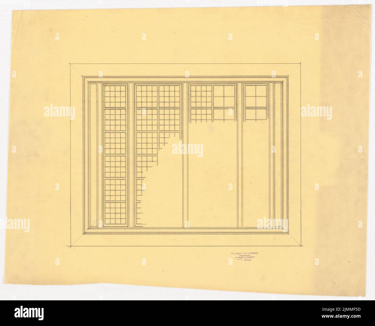 Messel Alfred (1853-1909), administration building of the AEG ...