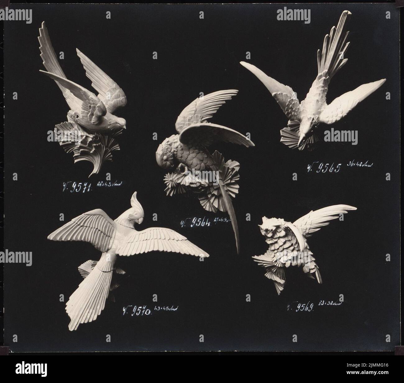 Poelzig Hans (1869-1936), exhibition of porcelain Volkstedter models ...