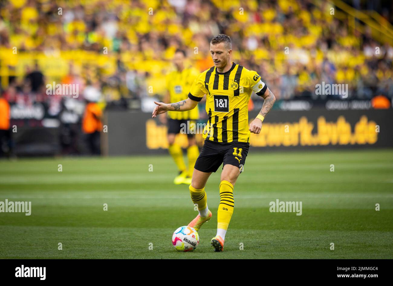 Marco Reus (BVB) Borussia Dortmund - Bayer Leverkusen 06.08.2022 ...