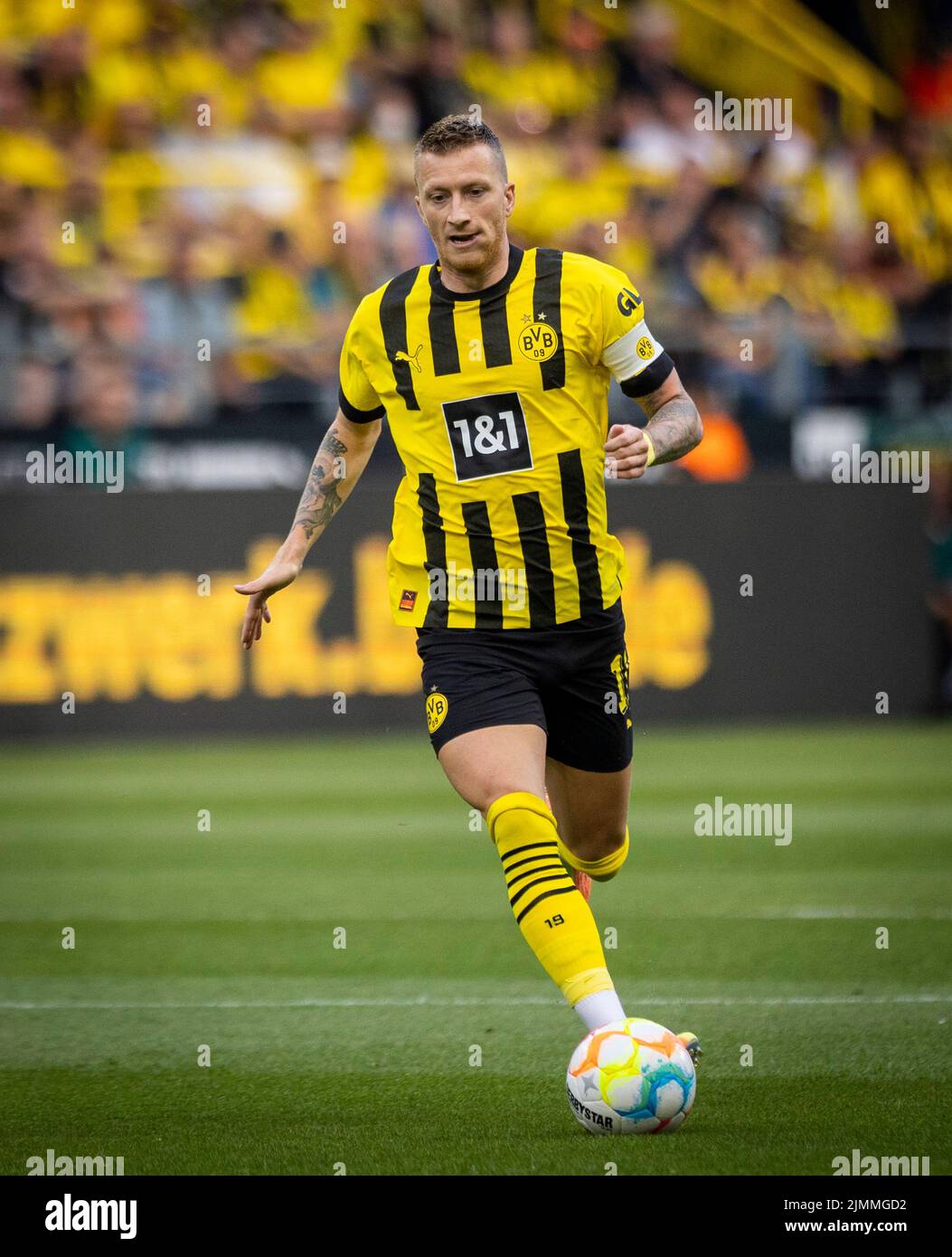Marco Reus (BVB) Borussia Dortmund - Bayer Leverkusen 06.08.2022 ...