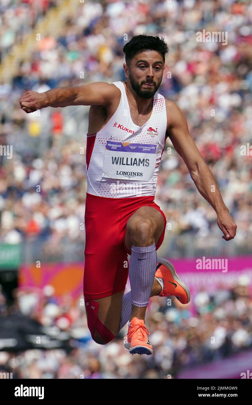 England's Ben Williams during Men's Triple Jump - Final at Alexander ...