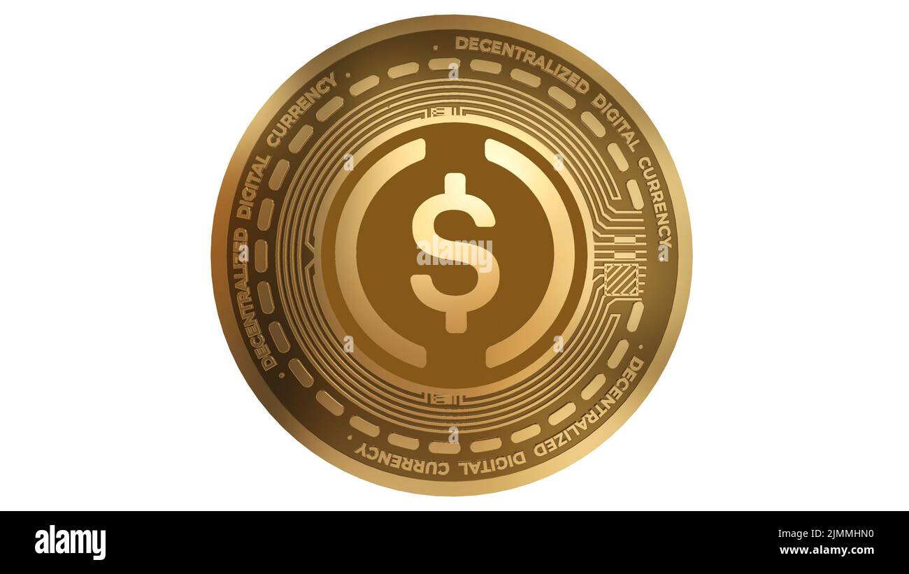 Usd coin usdc Cut Out Stock Images & Pictures - Alamy