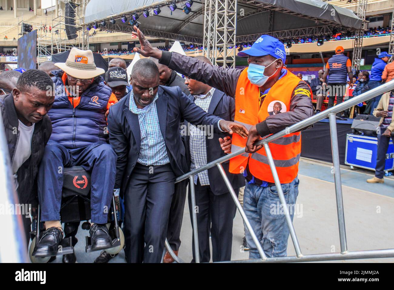 Nairobi, Kenya. 06th Aug, 2022. Westlands member of Parliament and a member of the Azimio la ...