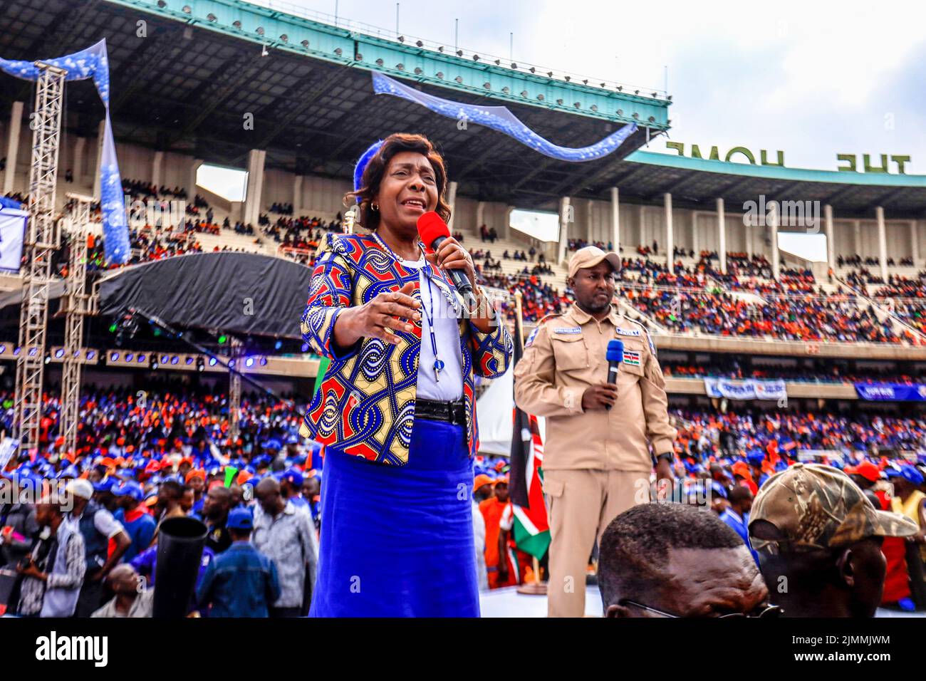 Kitui County Governor Charity Ngilu gives a speech during the Azimio la ...