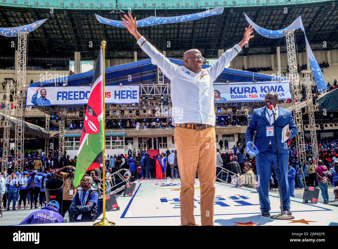 Businessman and former Deputy Governor of Nairobi Polycarp Igathe of ...