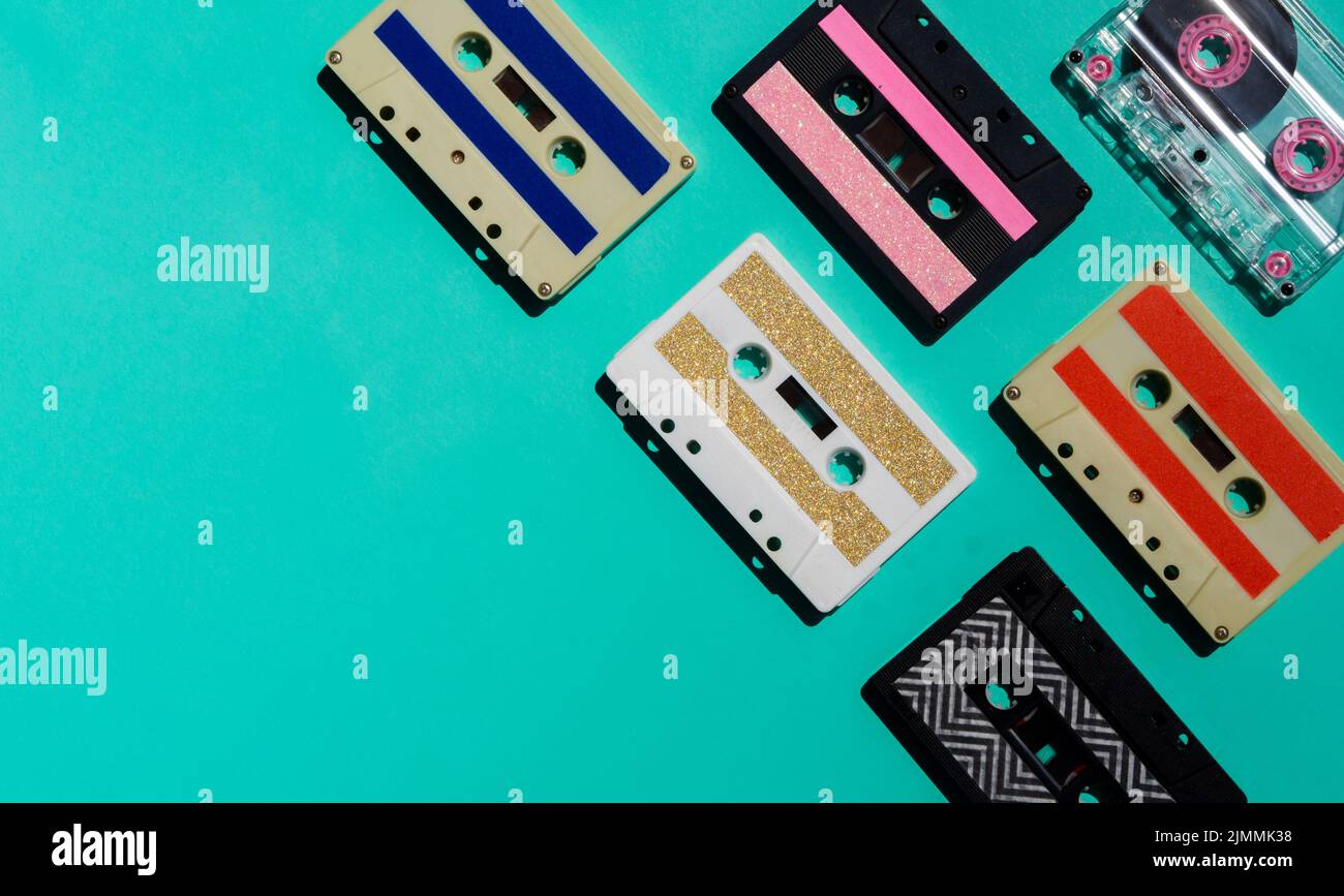 Colorful tape collection bright background Stock Photo - Alamy