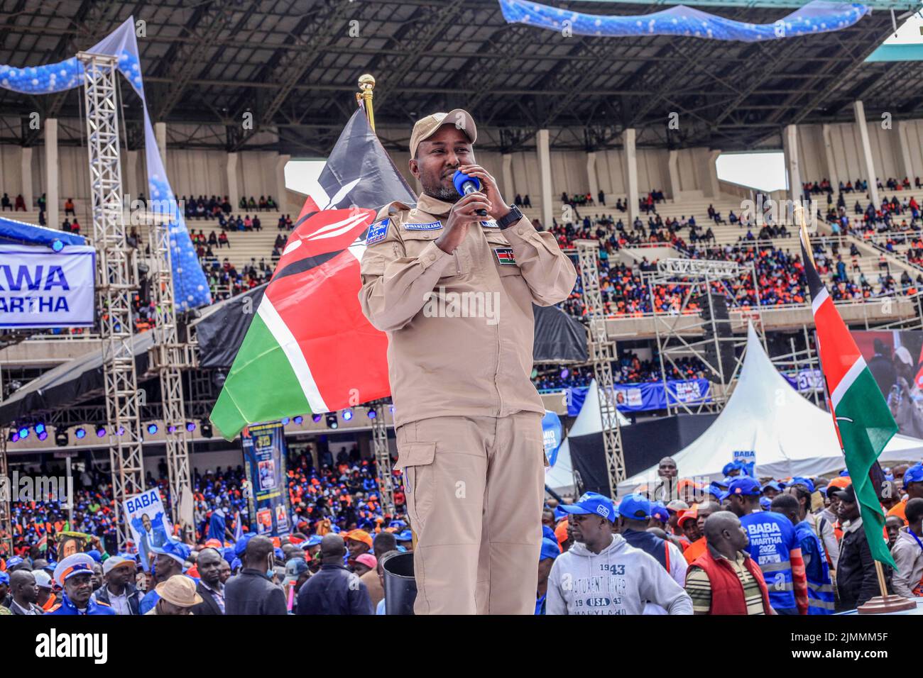 Suna East MP Junet Mohammed speaks during the Azimio la Umoja One Kenya ...
