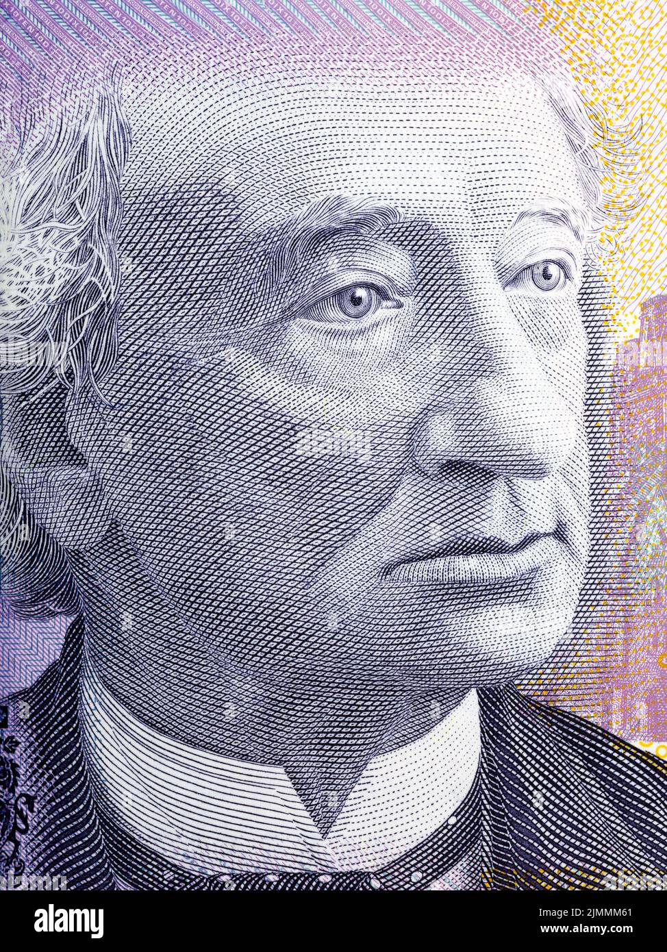John A. Macdonald portrait from Canadian money Stock Photo - Alamy