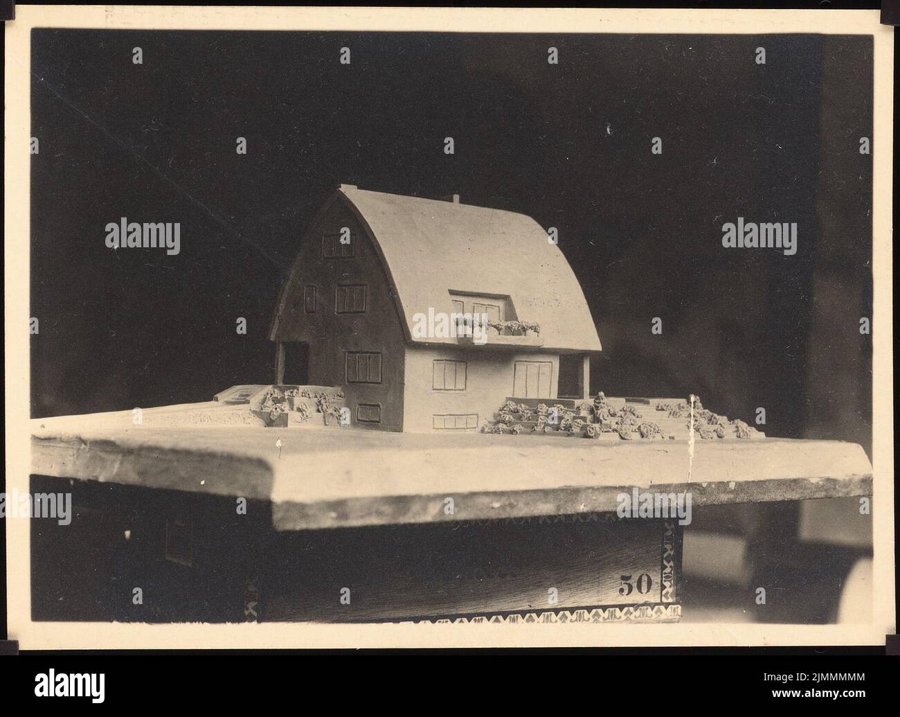 Poelzig Hans (1869-1936), residential building Fritz Steinert, Krefeld ...