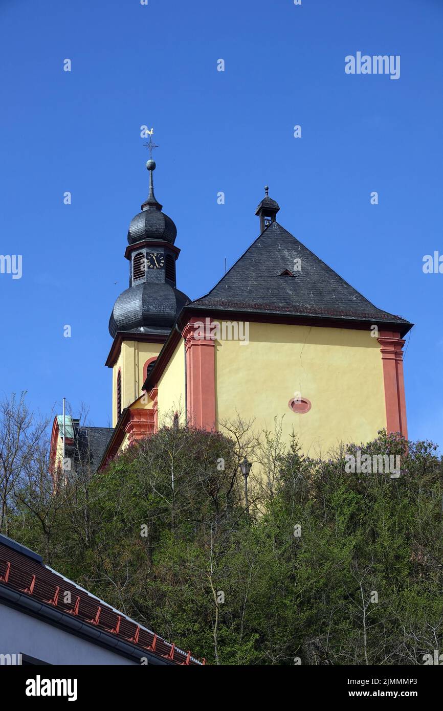 Church in Nackenheim Stock Photo - Alamy