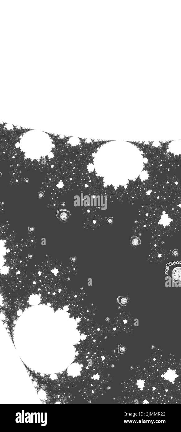 Abstract Computer generated Fractal design. A fractal is a never-ending ...