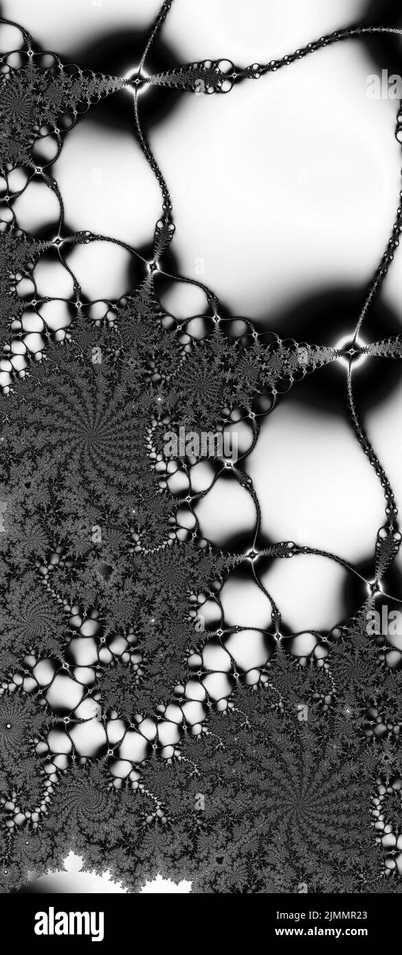 Abstract Computer generated Fractal design. A fractal is a never-ending ...