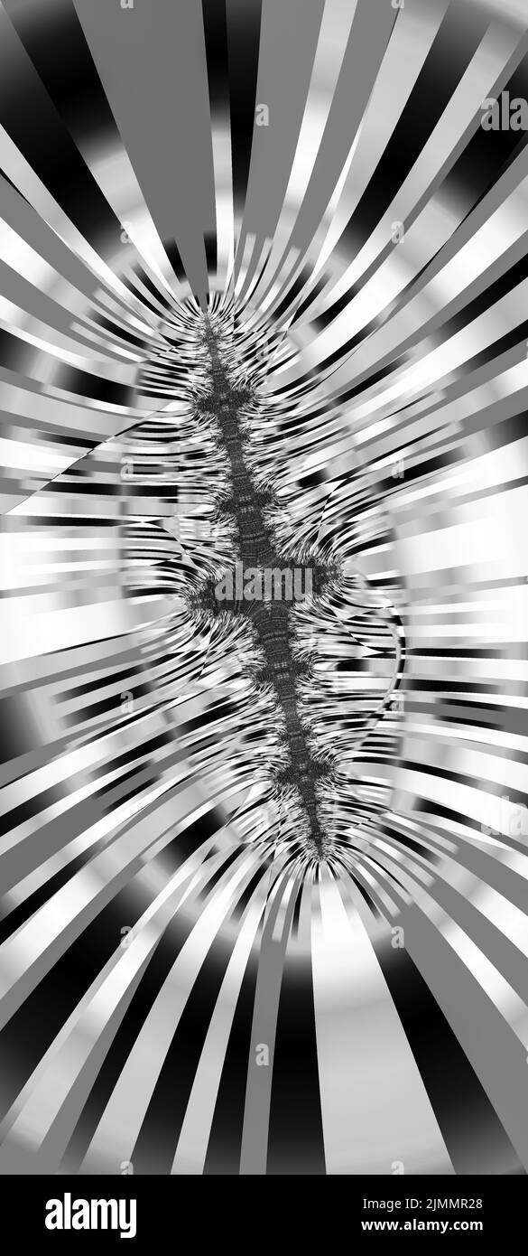 Abstract Computer generated Fractal design. A fractal is a never-ending ...