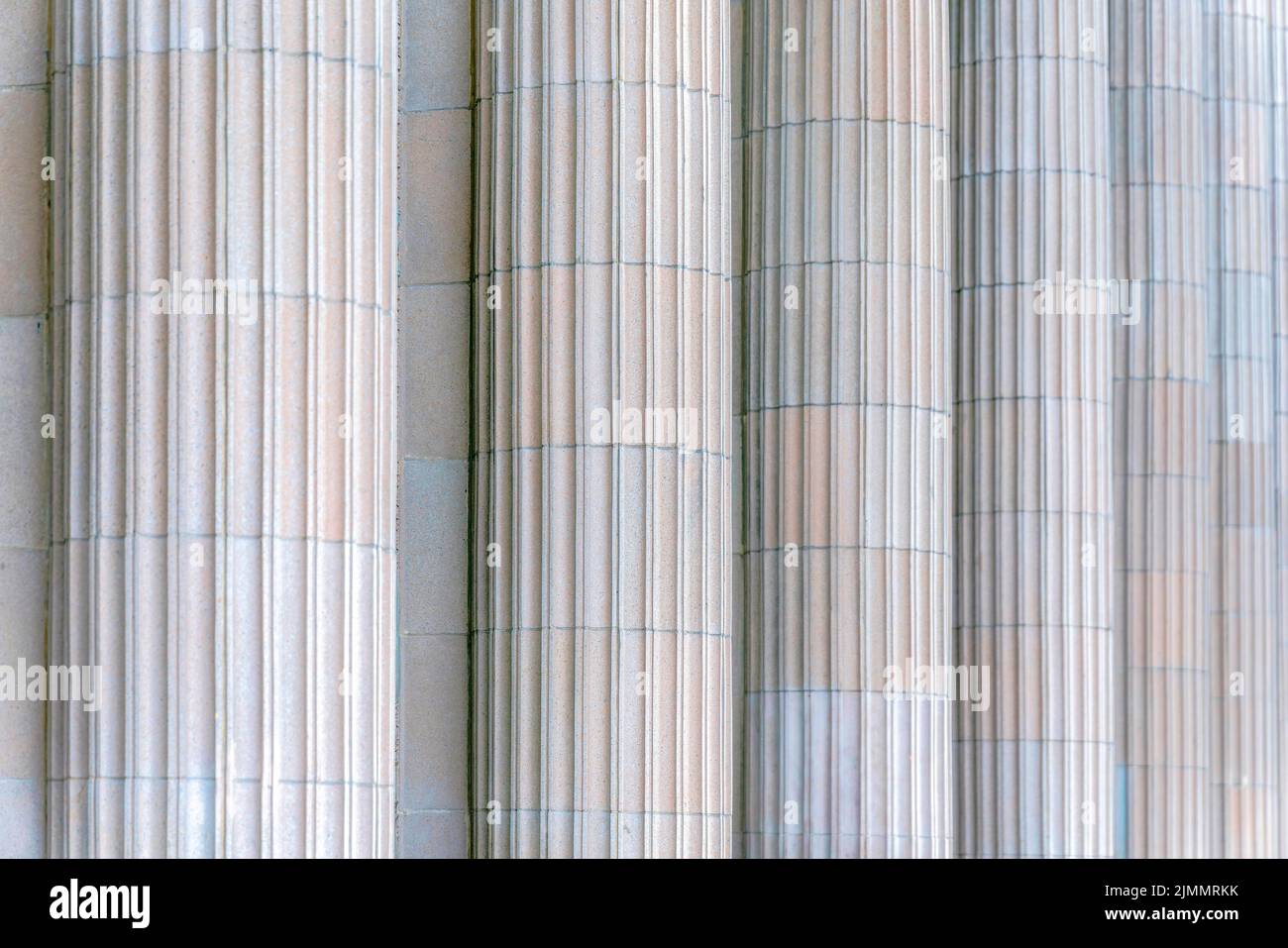 Concrete pillars at Silicon Valley, Downtown San Jose, California ...