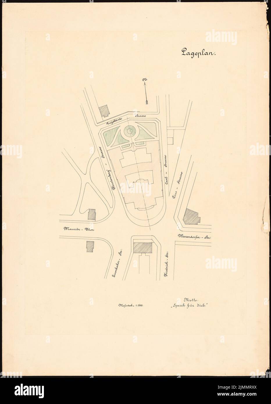 1903 lageplan hi-res stock photography and images - Alamy