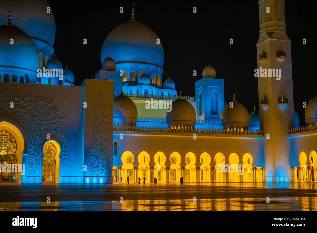Shakezy Cayd Grand Mosque (United Arab Emirates Stock Photo - Alamy