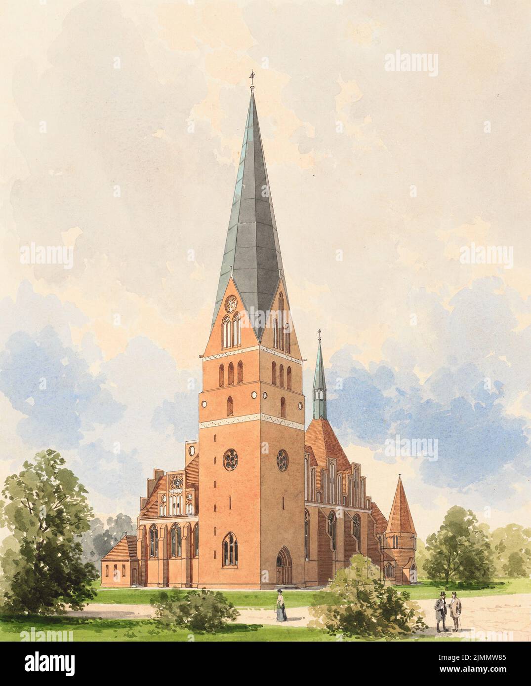 Dihm Ludwig (1849-1928), Bugenhagenkirche, Szczecin (without dat ...