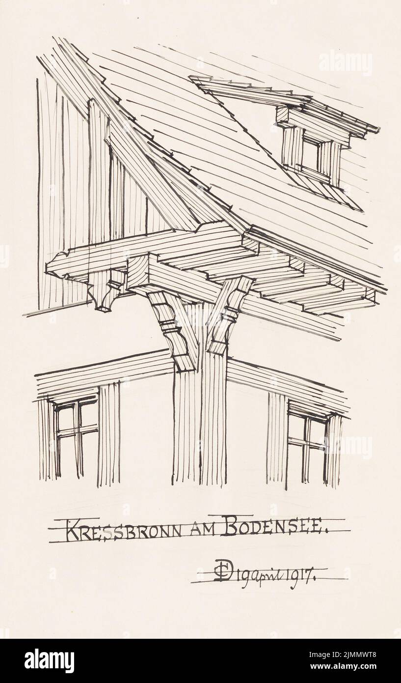 Dollinger Conrad (1840-1925), Kressbronn on Lake Constance (April 19 ...
