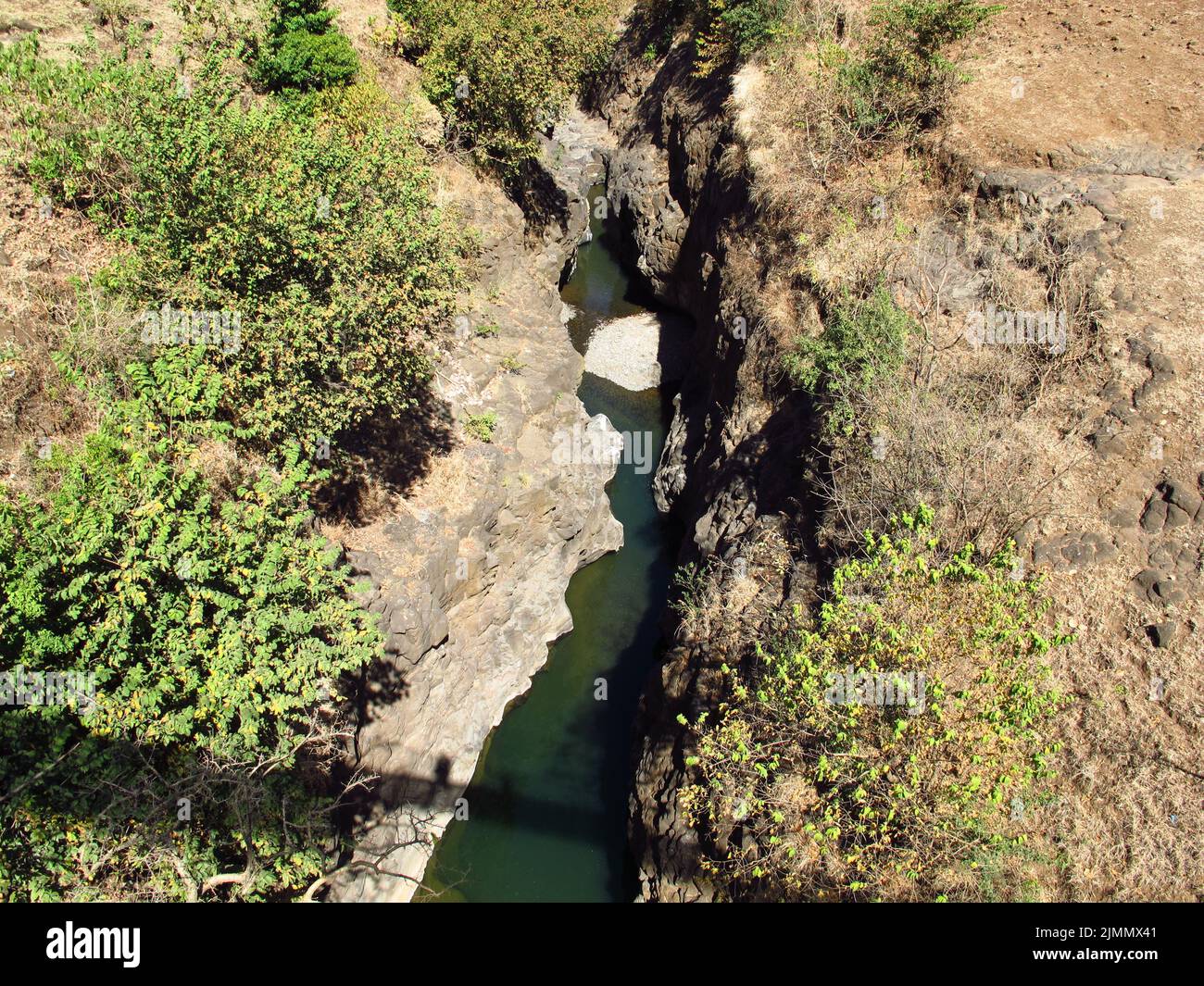 Tis Abbay - Waterfalls of the blue Nile in Ethiopia Stock Photo - Alamy