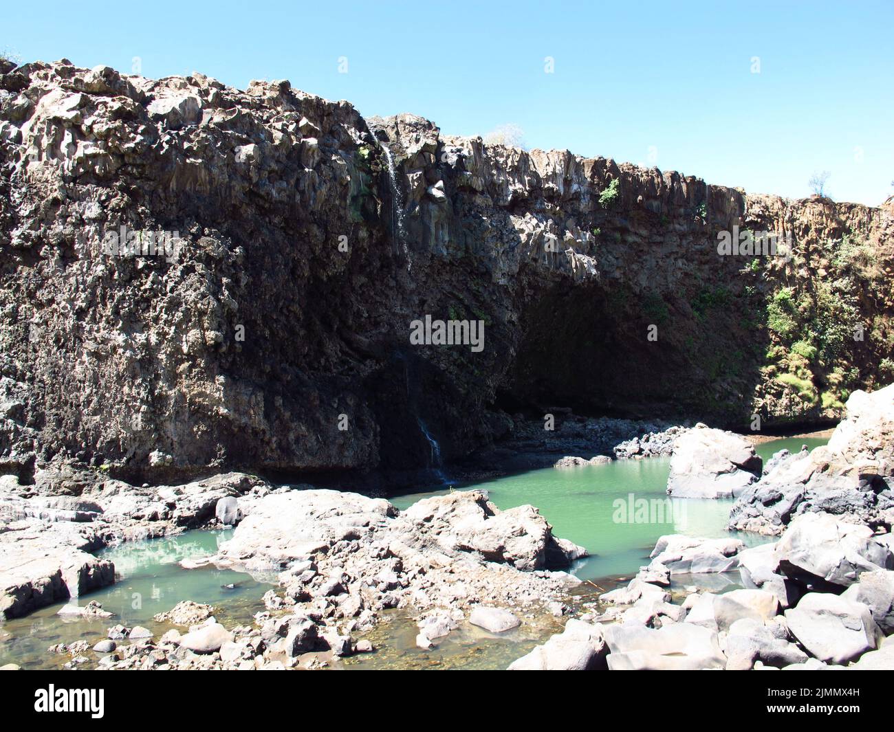 Tis Abbay - Waterfalls of the blue Nile in Ethiopia Stock Photo - Alamy