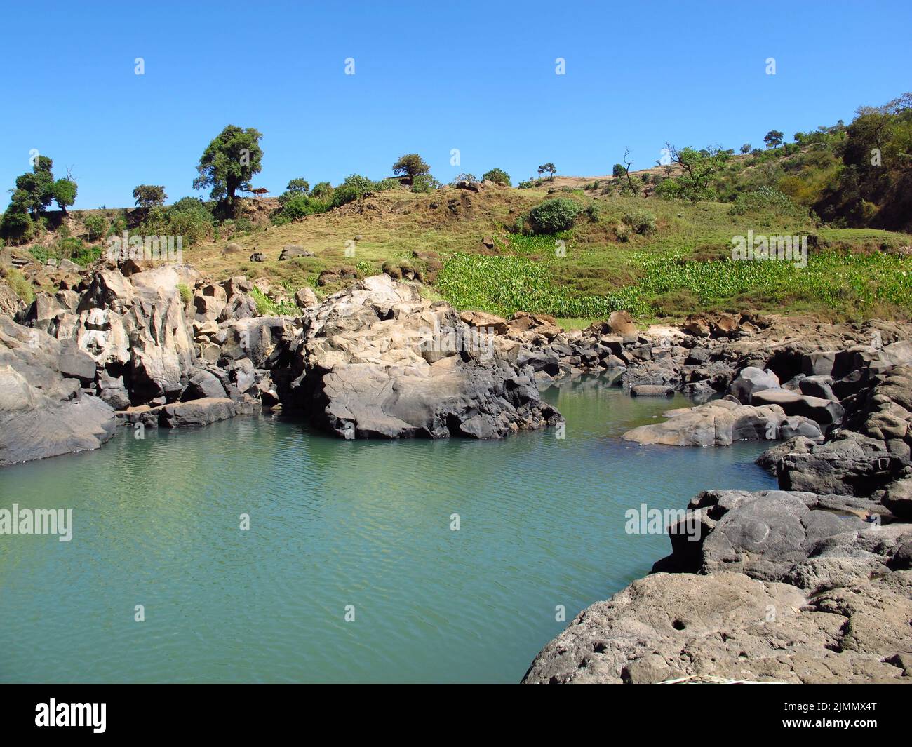 Tis Abbay - Waterfalls of the blue Nile in Ethiopia Stock Photo - Alamy