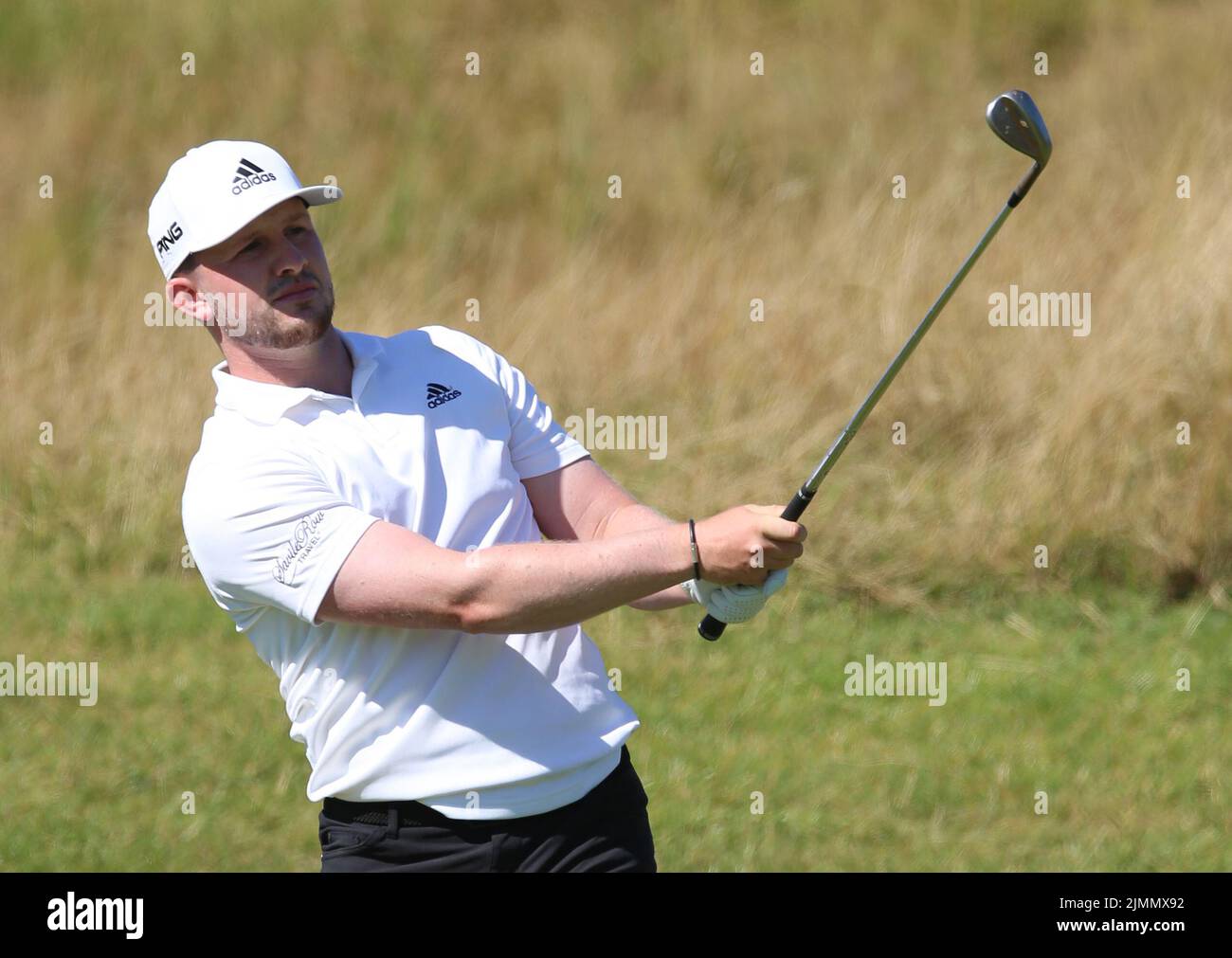 Scotland's Connor Syme during day four of the Cazoo Wales Open at the ...