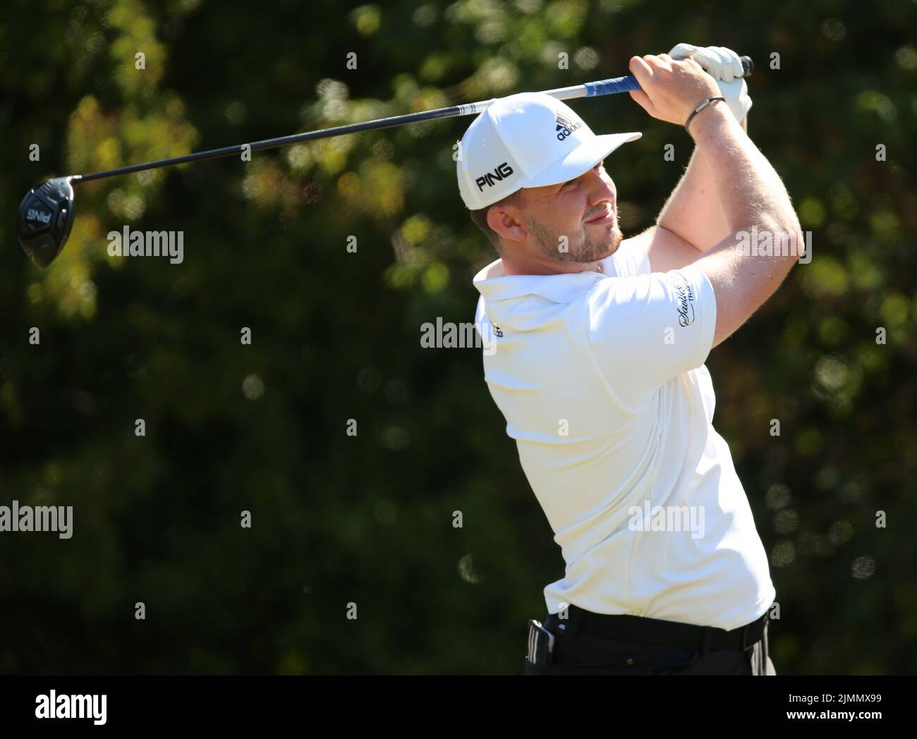 Scotland's Connor Syme during day four of the Cazoo Wales Open at the ...