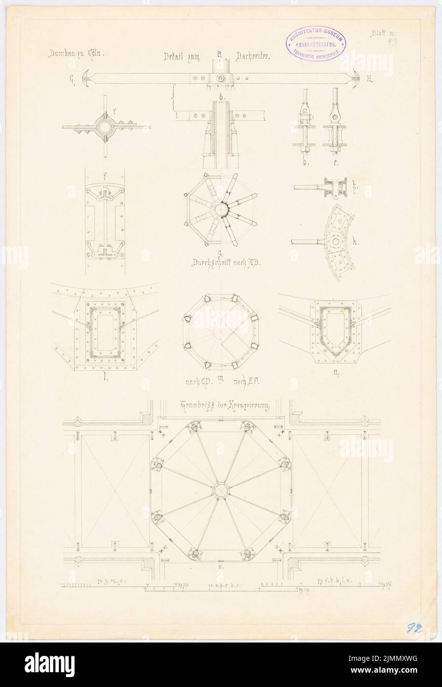 Cologne cathedral floor plan hi-res stock photography and images - Alamy