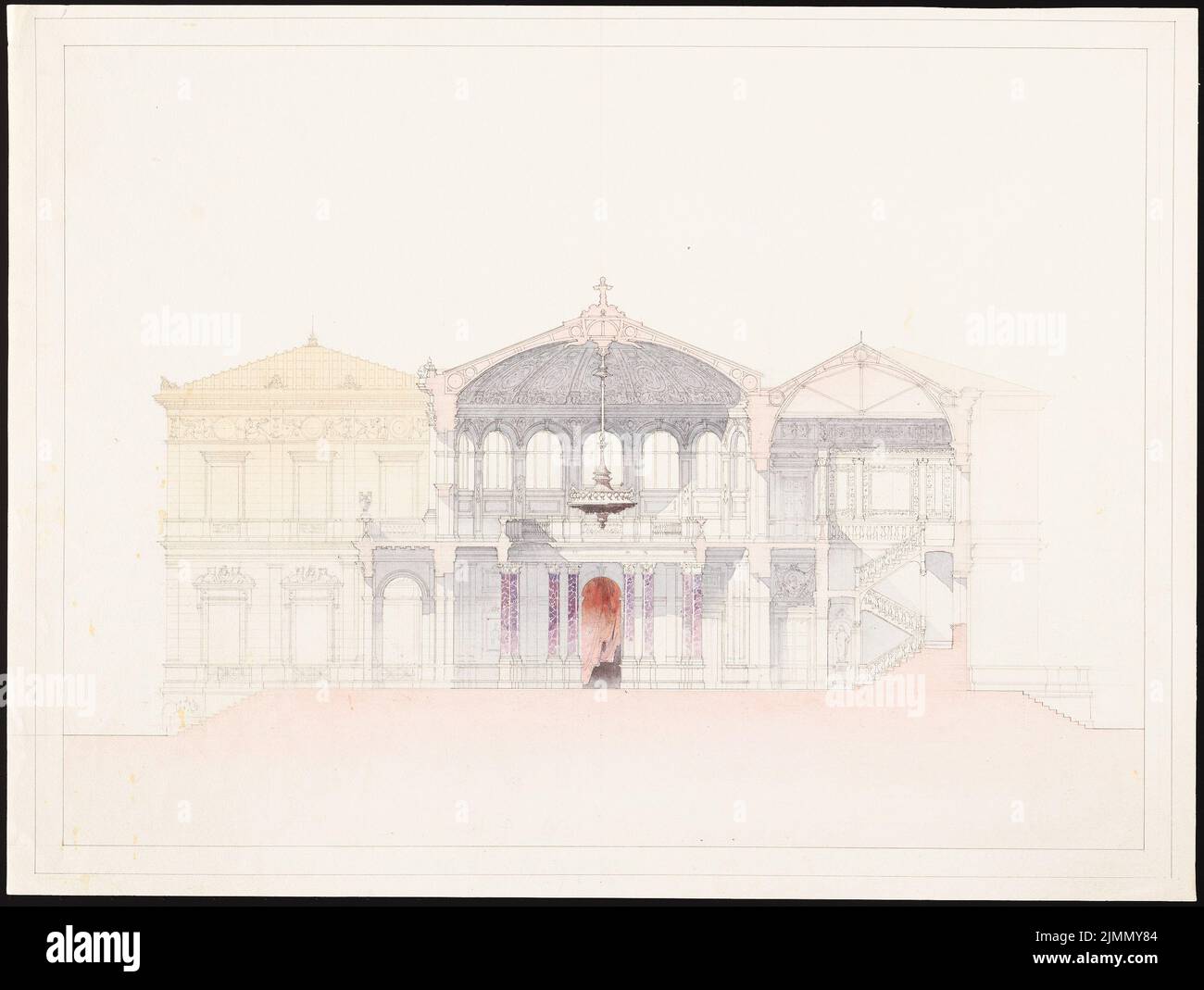 1861 querschnitt hi-res stock photography and images - Alamy