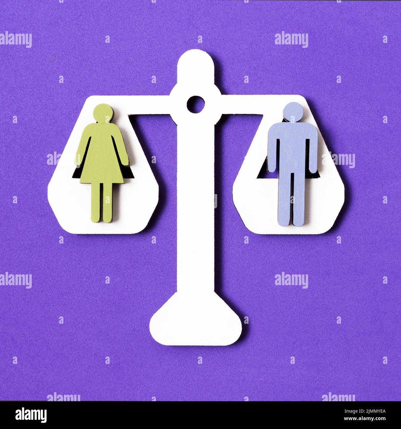 Gender equality scales hi-res stock photography and images - Alamy