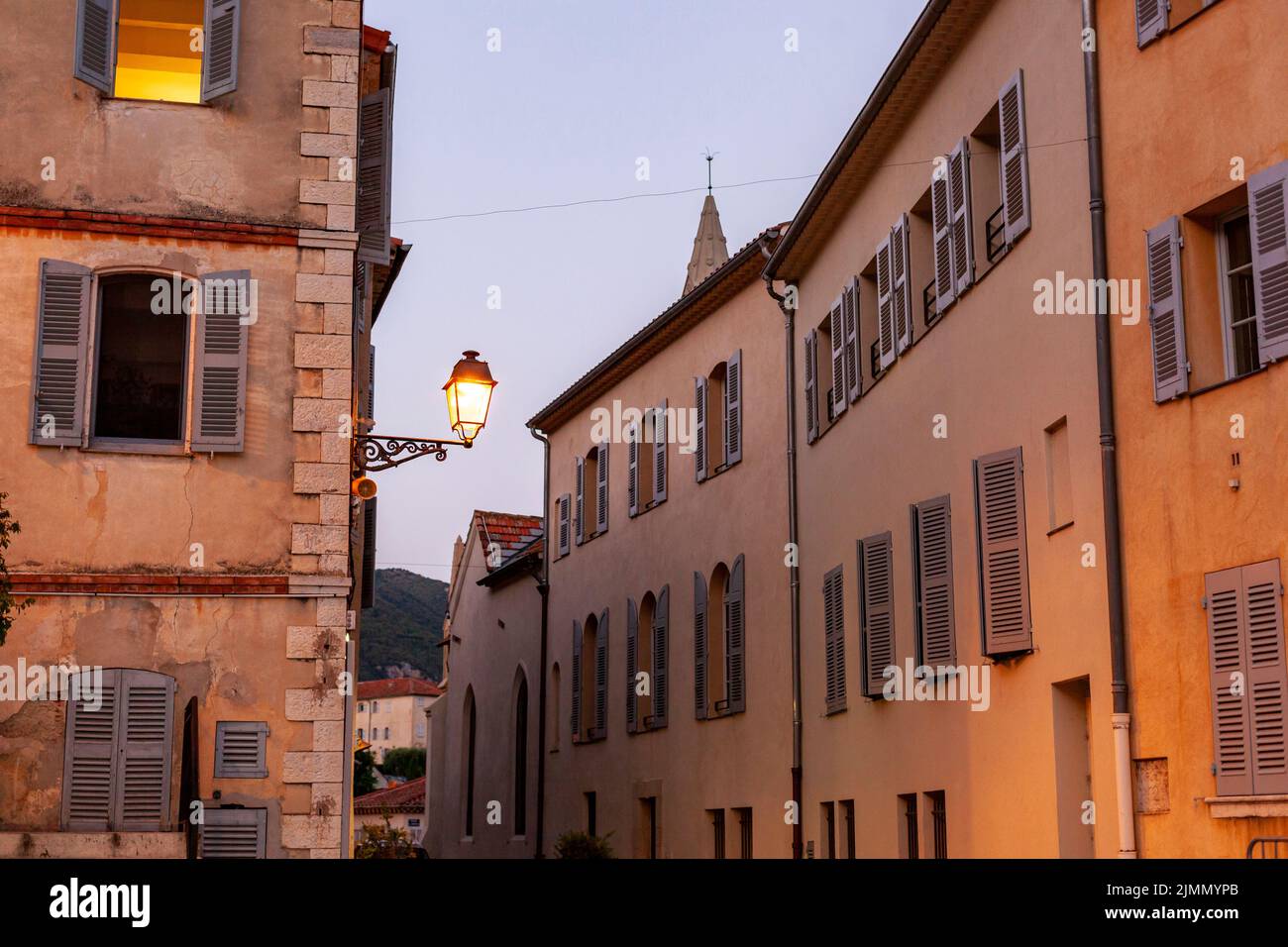 Old brick buildings sunset hi-res stock photography and images - Alamy