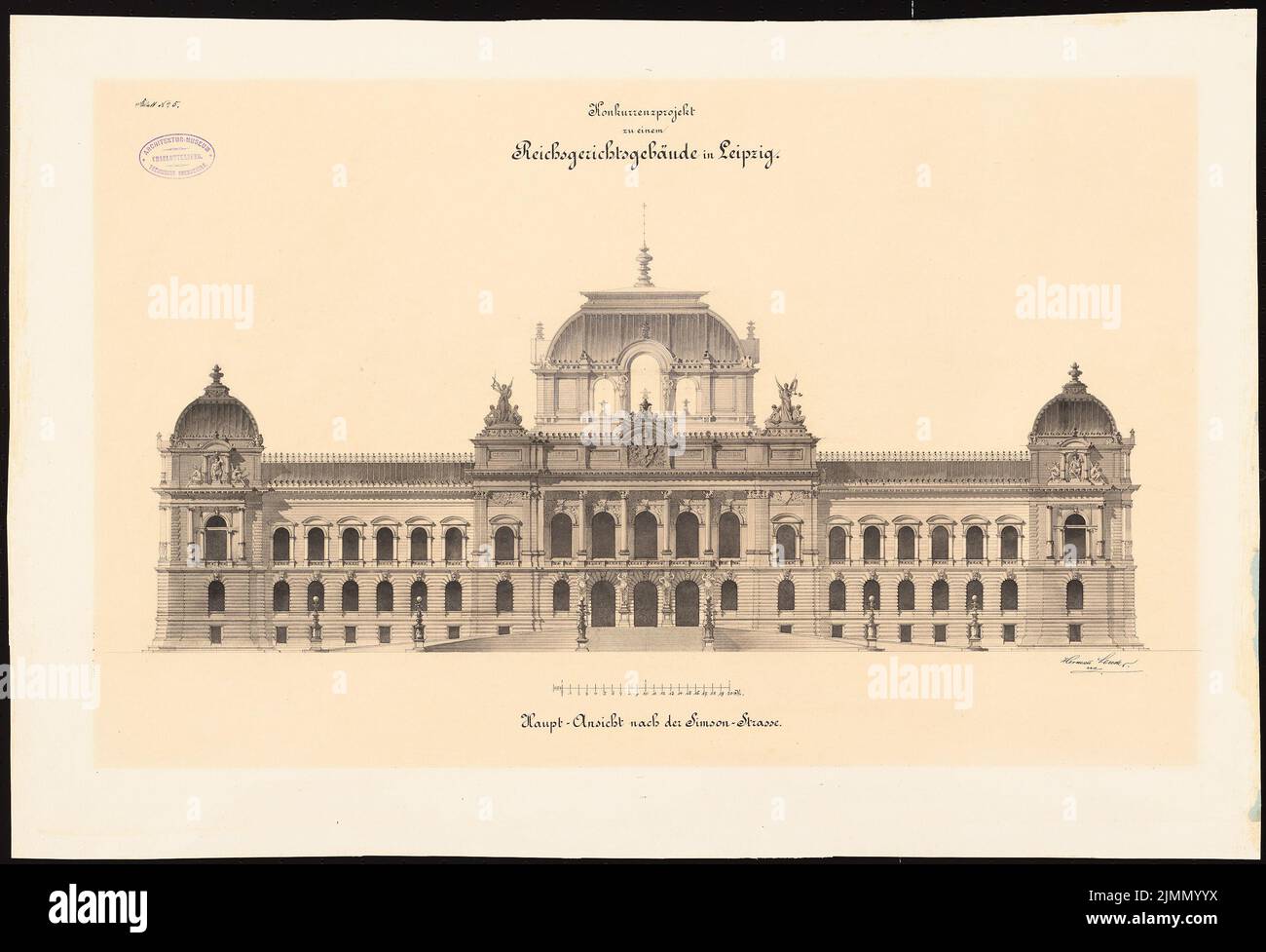 Reichsgericht in leipzig 1884 hi-res stock photography and images - Alamy