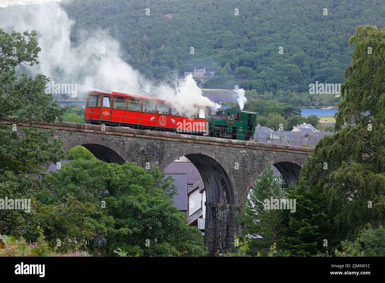 With the snowdon mountain railway going by hi-res stock photography and ...