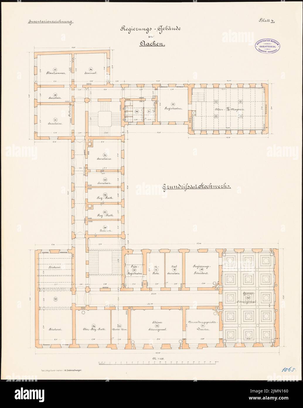 Aachen floor plan hi-res stock photography and images - Alamy