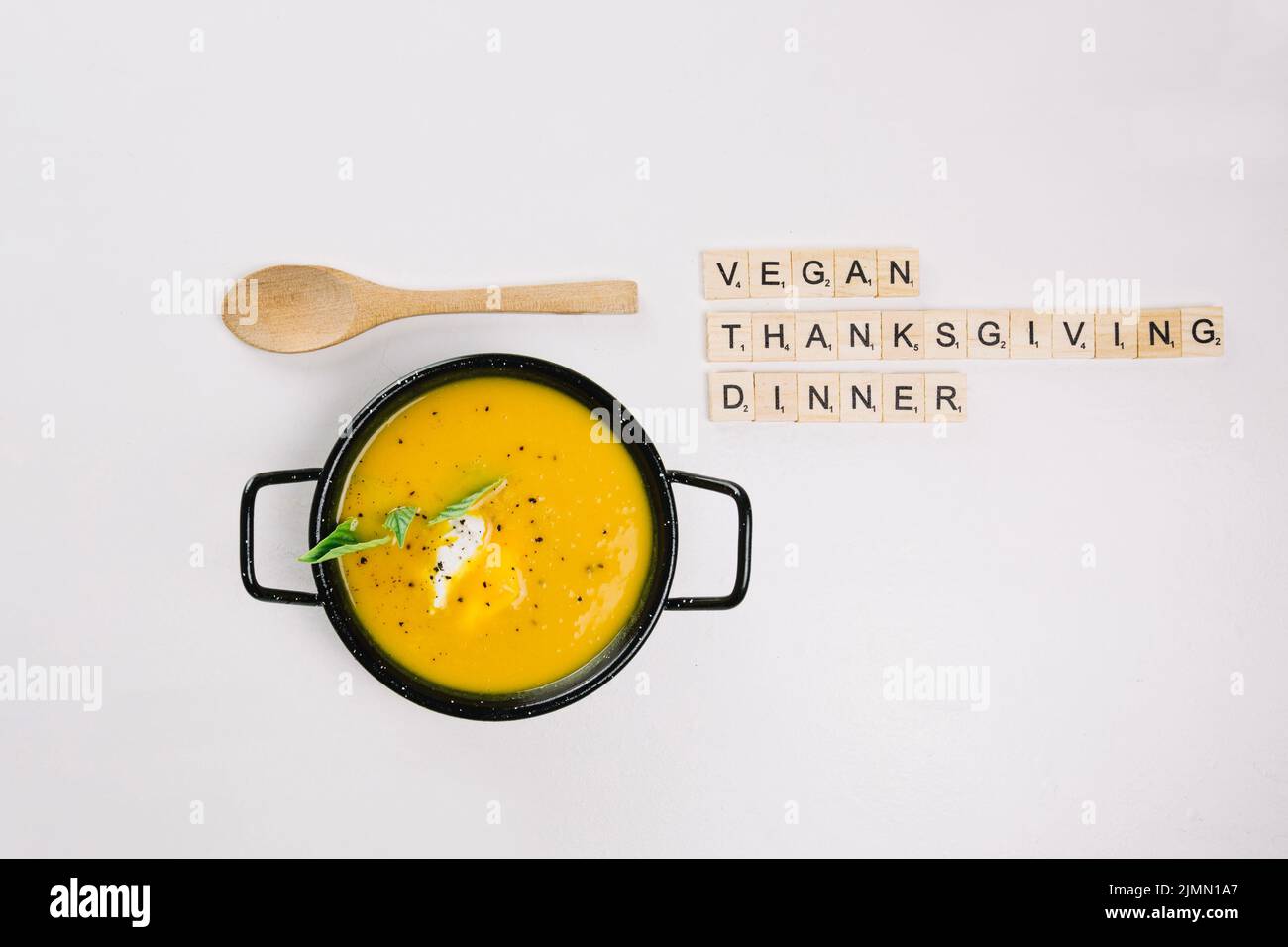 Vegan thanksgiving dinner concept Stock Photo - Alamy