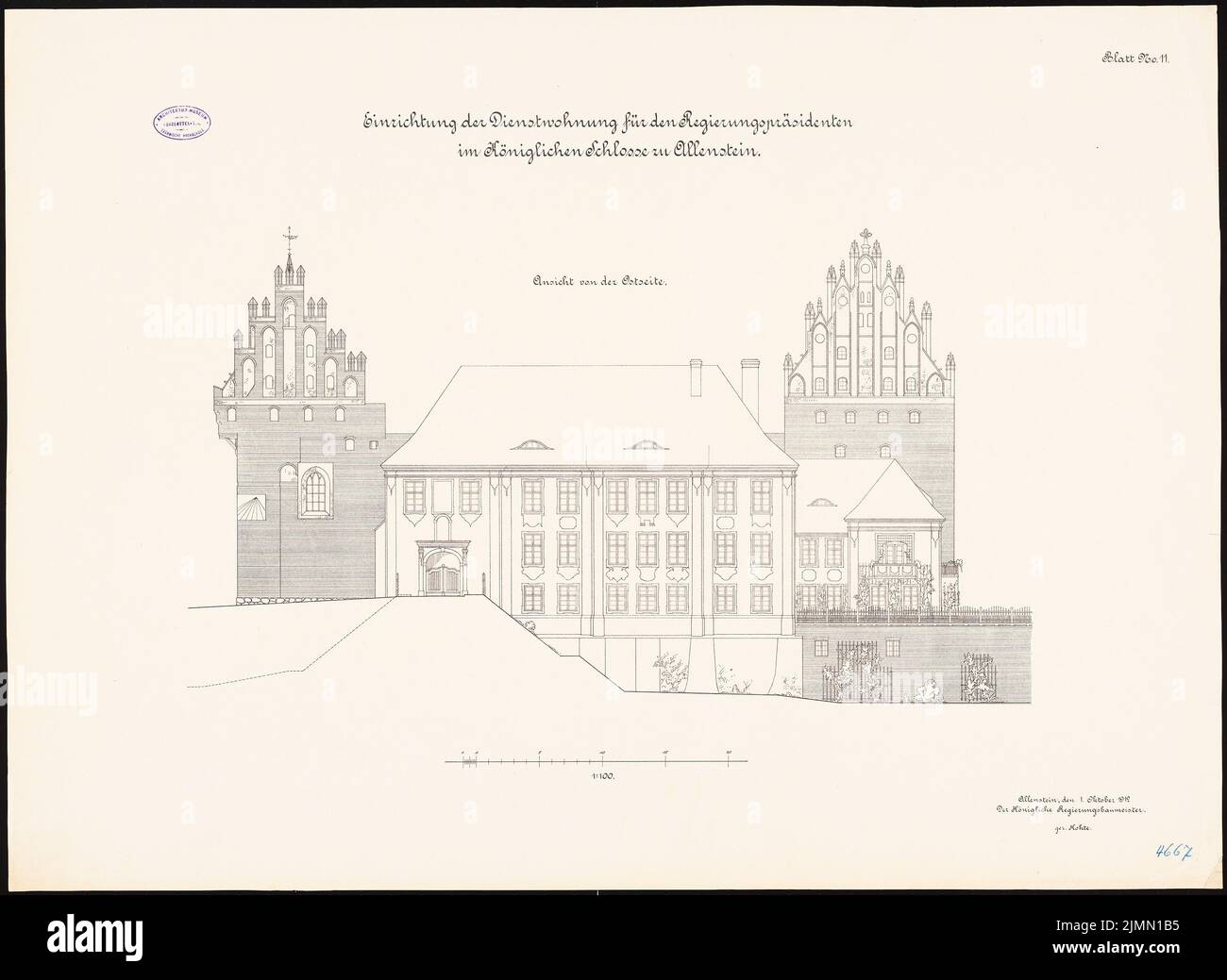 Kohte Eugen (born 1869), official apartment of the regional president ...