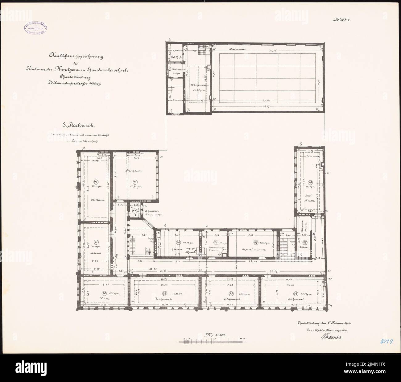 Winterstein Hans (1864-1934), arts and craftsman school, Berlin ...