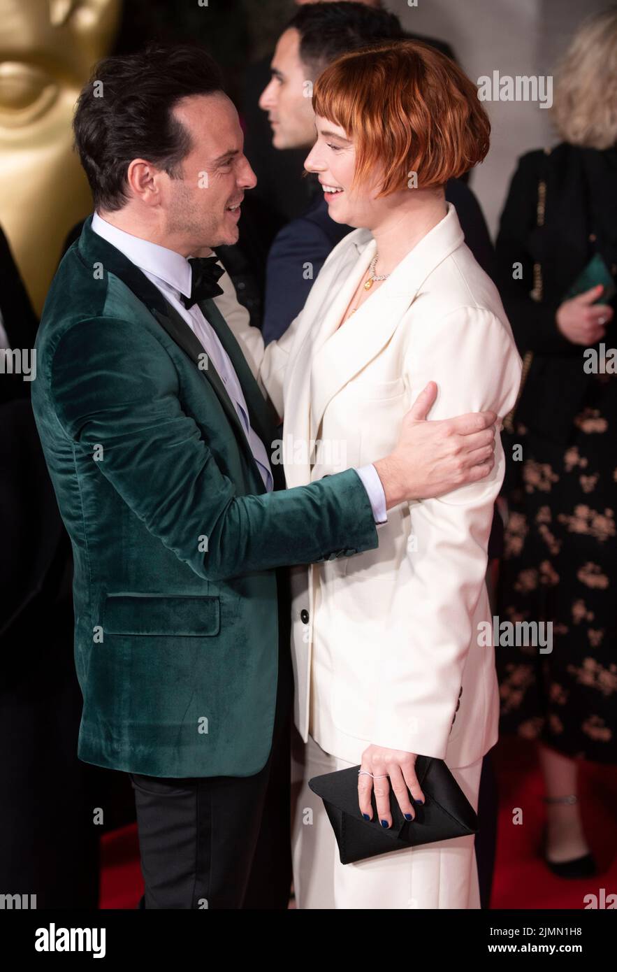 Andrew Scott and Jessie Buckley at the BAFTAS After Party at Grosvenor ...