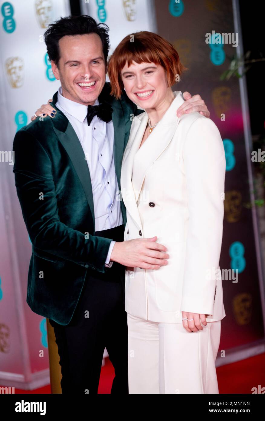 Andrew Scott and Jessie Buckley at the BAFTAS After Party at Grosvenor ...