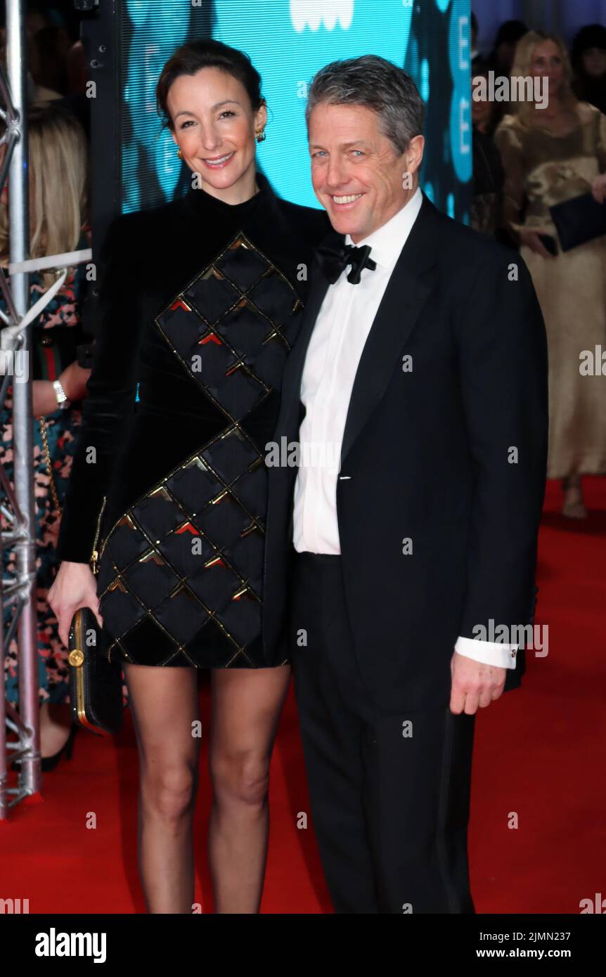Anna Elisabet Eberstein and Hugh Grant attending the BAFTA British ...