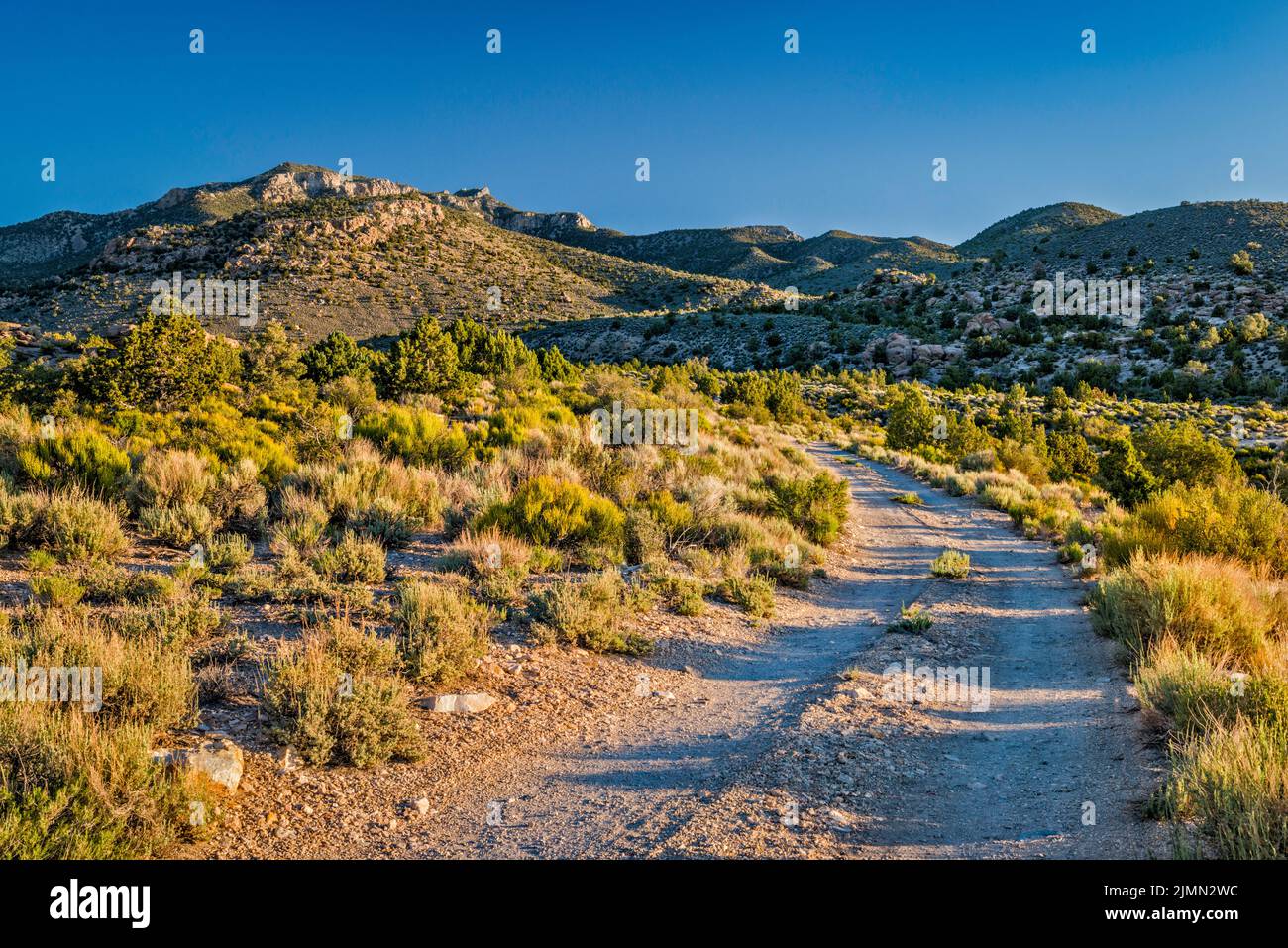 Mount Irish Range, Irish Mountain Road, sunrise, Mt Irish Archaeological District, Western Locus ...