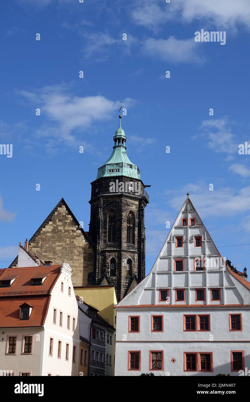 Church of St. Mary in Pirna Stock Photo - Alamy